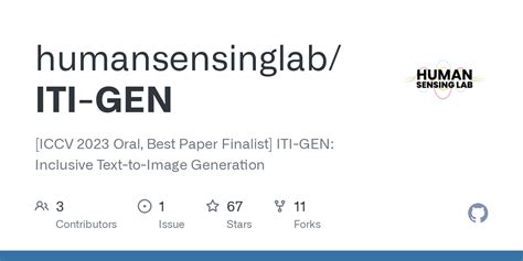 github humansensinglab iti gen [iccv 2023 oral best paper finalist