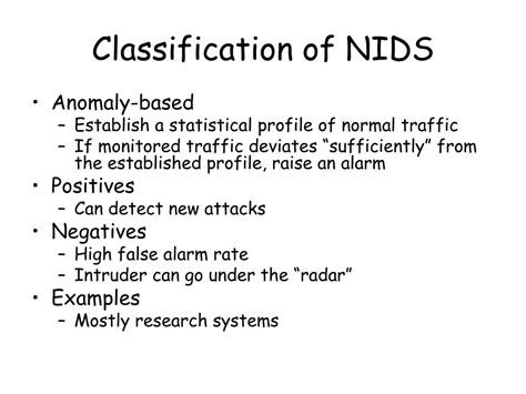 PPT Network Intrusion Detection System NIDS PowerPoint Presentation ID