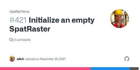 initialize an empty spatraster · issue 421 · rspatial terra · github