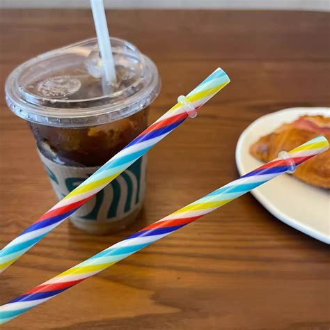 26 Colors Universal Straw For Starbucks Replacement Plastic Recyclable