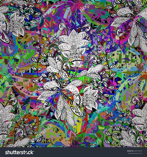 Vector Seamless Texture Stock Vector Royalty Free Shutterstock