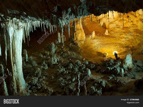 Stalactite Stalagmite Image And Photo Free Trial Bigstock