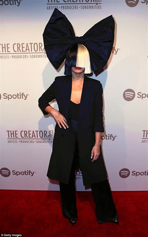 Sia Steps Out Without Her Famous Wig For Ozark Party In La Daily Mail