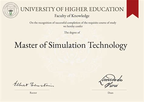 Master Of Simulation Technology MST