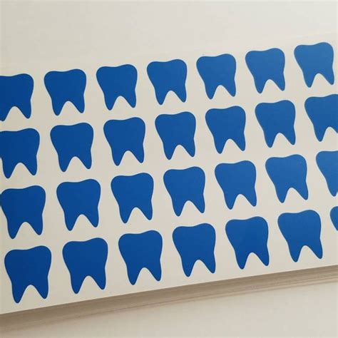 Tooth Decal Etsy
