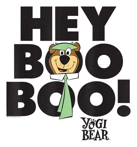 Yogi Bear Hey Boo Boo Chr Greeting Card By Reuben Iga