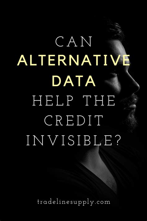 Can Alternative Credit Data Help The Credit Invisible Tradeline Supply Company Llc