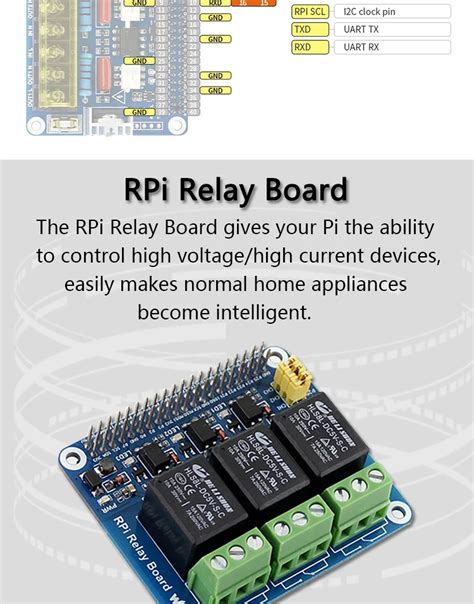 Custom Raspberry Pi Expansion Board Power Relay 8 Ch Relays 2 Ch Triac
