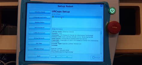 unable to load the urcap file ros universal robots forum