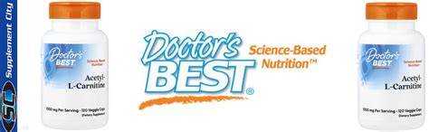 Doctors Best Acetyl L Carnitine 60 Caps Supplement City