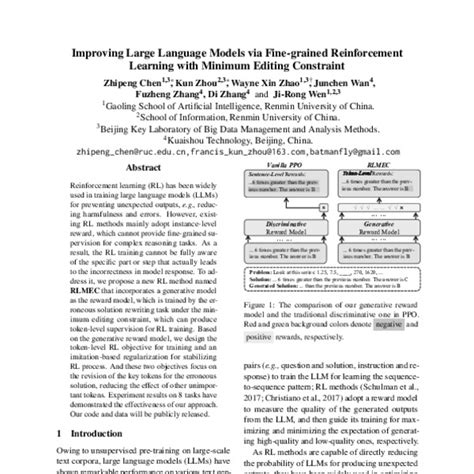 Improving Large Language Models Via Fine Grained Reinforcement Learning