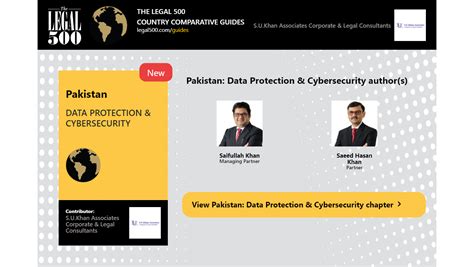 Pakistan Data Protection And Cybersecurity Country Comparative Guides