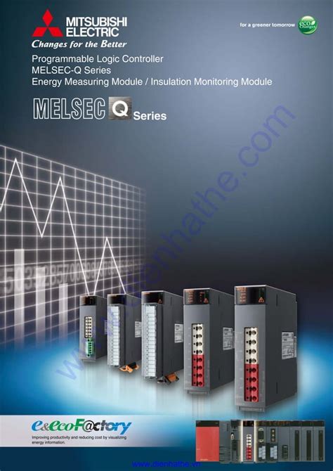 Mitsubishi Energy Measuring Module Insulation Monitoring Module Programmable Controller Melsec Q