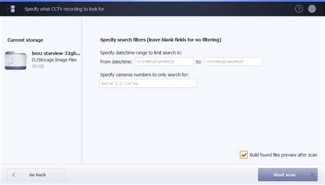 Scanning Process User Manual For Mycctv Recovery