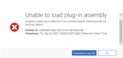 Microsoft Dynamics 365 Unable To Load Plug In Assembly • Pedro Innecco