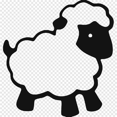 벽 전사 술 양 스티커 장식 예술 착색되는 하키 지팡이 화이트 포유 동물 png PNGEgg