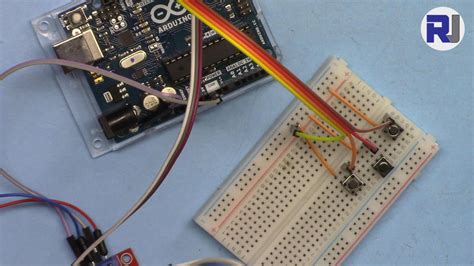 Using L298n To Control 2 Dc Motors With Potentiometer And 3 Push
