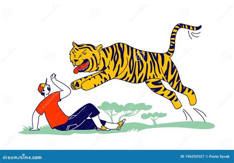 Man Attacking Animals