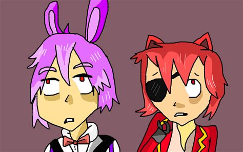 Bonnie And Foxy By Lileehilee On Deviantart