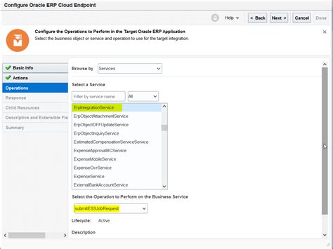 Call Ess Job In Oracle Oic Kaamilant