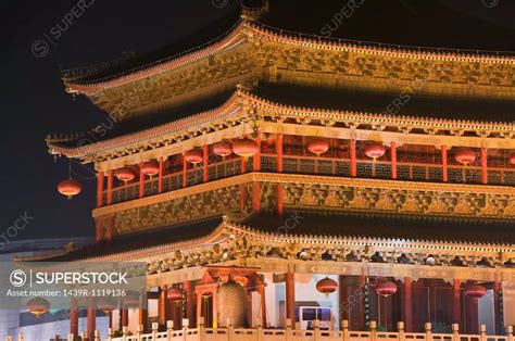 Zhong Lu Bell Tower Xian SuperStock
