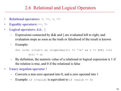 Ppt Chap 2 Types Operators And Expressions Powerpoint