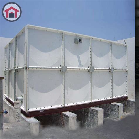 Smc Sectional Panel Portable Square Fibreglass Rectangular Water Tank