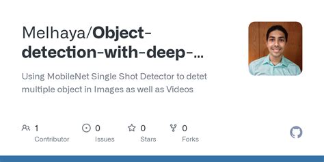 GitHub Melhaya Object Detection With Deep Learning And OpenCV Using MobileNet Single Shot