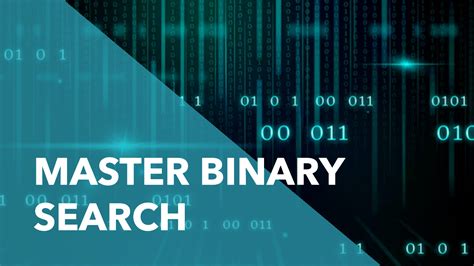 Cracking The Code Master Binary Search Like A Pro