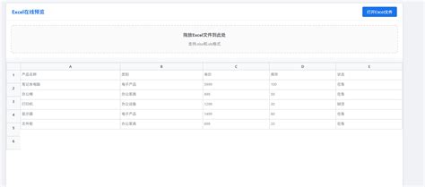 轻量级在线excel预览工具在线打开excel Csdn博客