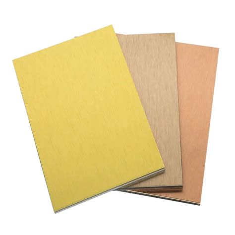 China Brushed Aluminum Acm Manufacturers Suppliers Factory Free