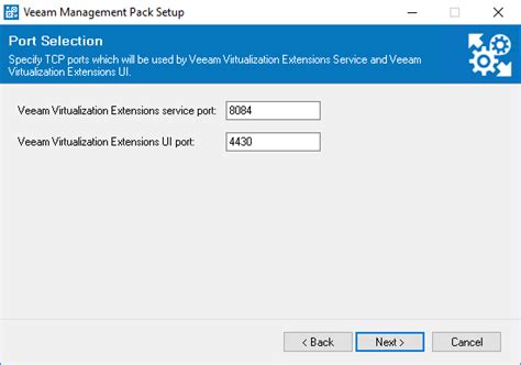 step 3 import veeam management packs and install ve service and veeam