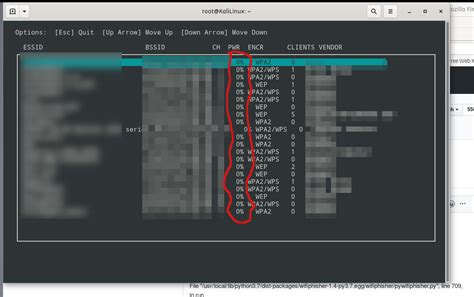 Wifiphisher Power Not Displaying · Issue 1237 · Wifiphisherwifiphisher · Github
