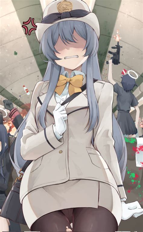 Prefect Team Member Gehenna Student And Highlander Railway Academy Student Blue Archive