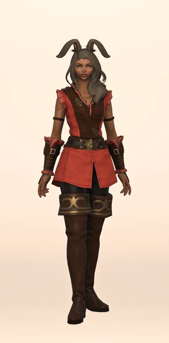 Ruby Cotton Scouting Set Eorzea Collection