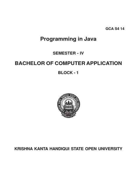 Unit 1 Intro To Java By Arabinda Saikia Edited Pdf Java Virtual