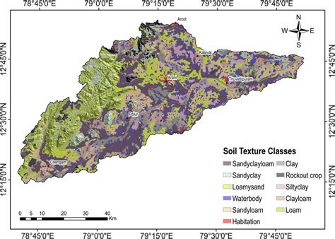 Soil Texture Classes In The Study Area Download Scientific Diagram
