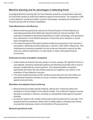 Financial Fraud Detection Using Machine Learning Models Pdf