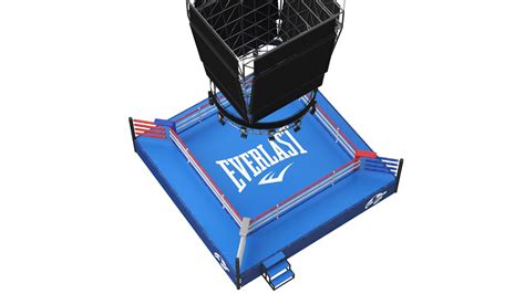 스코어 보드와 복싱 링 3d 모델 49 Max Fbx Obj Ma C4d Free3d