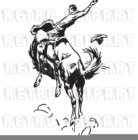 Bucking Horse Clipart Free
