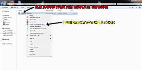Inilah Cara Memasang Template
