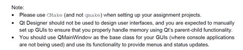 Solved Note Please Use Cmake And Not Qmake When Setting