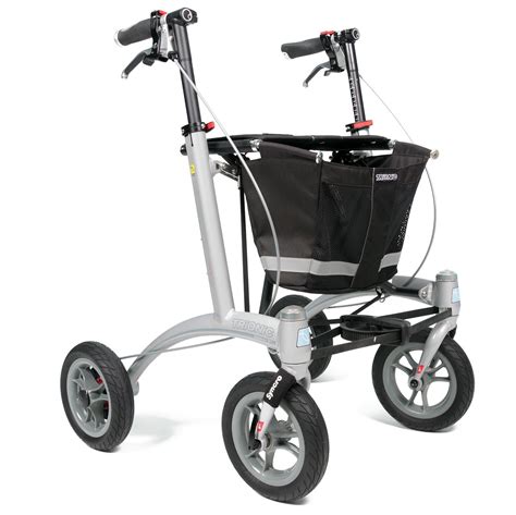 Rollator Walker 9er Black-Black-Gray – the Combi Rollator | Rollator ...