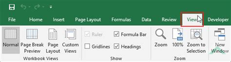 Show Gridlines In A Worksheet Using Excel And Vba Exceldome