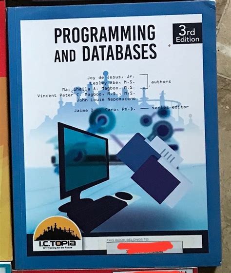 PROGRAMMING AND DATABASES 3RD ED Hobbies Toys Books Magazines Textbooks On Carousell