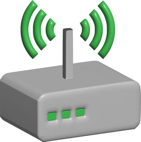 3d Illustration Of Modem 17806019 Png