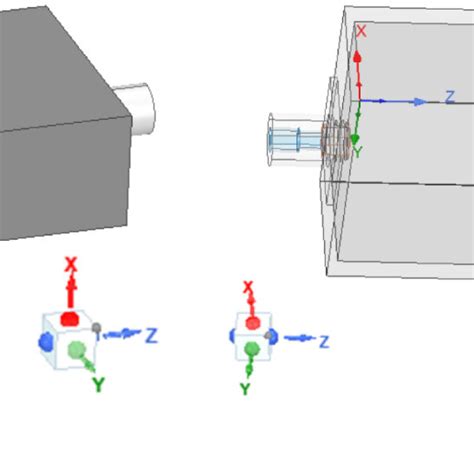 3d Model Of The Rectangular Cavity In Ansys Hfss A Outside View B Download Scientific