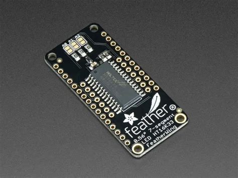 ADAFRUIT 4 CHIFFRES 7 Segment LED Matrix Affichage Featherwing Sans