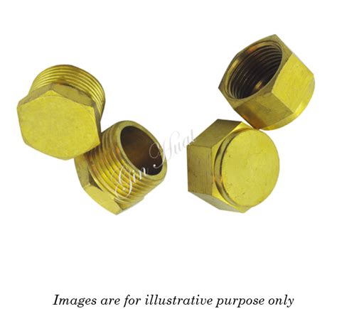 Brass Cap And Plug