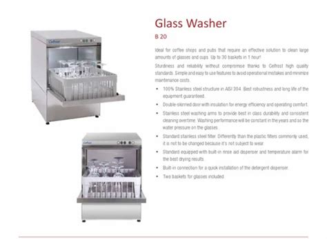 Glass Washer Machine At ₹ 132500 ग्लास वाशिंग मशीन In Raipur Id